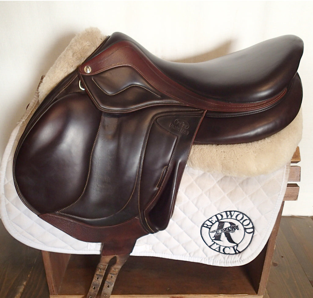 18" Devoucoux Chiberta Lab Monoflap Saddle - Full Buffalo - 2019 - 2A ...