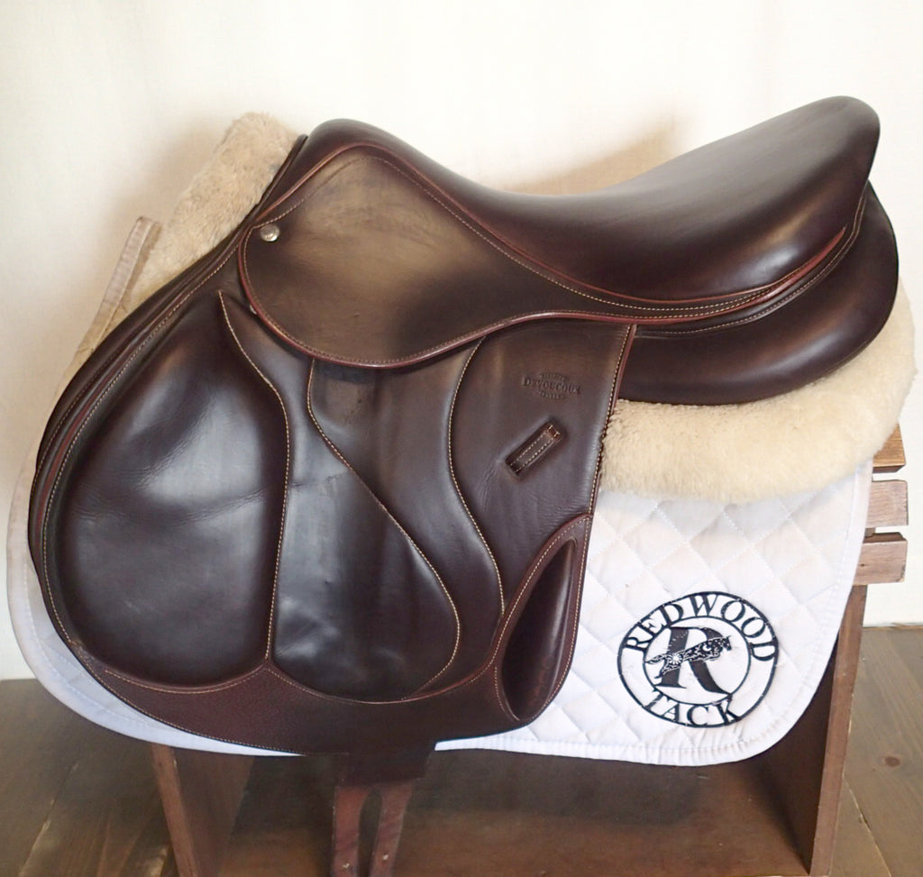18" Devoucoux Chiberta O Monoflap Saddle - Full Buffalo - 2022 - 3AAR ...
